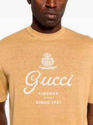 Gucci Short Sleeve Crew-neck Sweater