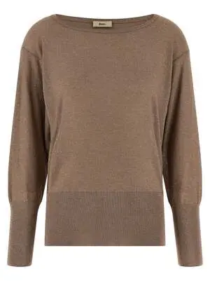 HERNO Herno Women Lamé And Sequin Yarn Sweater