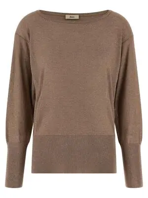 HERNO Herno Women Lamé And Sequin Yarn Sweater