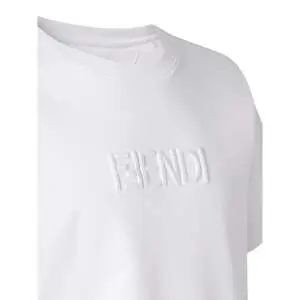 Fendi T-shirts & Vests T-shirts - White