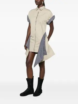 Loewe Cotton And Silk Mini Dress