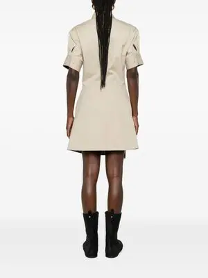 Loewe Cotton And Silk Mini Dress