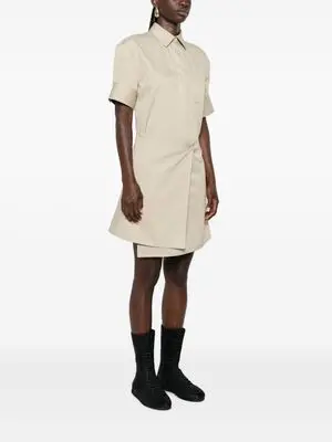 Loewe Cotton And Silk Mini Dress