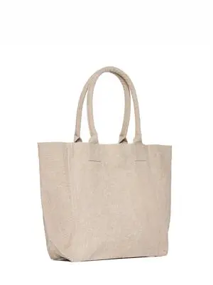 Isabel Marant Étoile Faded Cotton Tote Bag - Multicolor