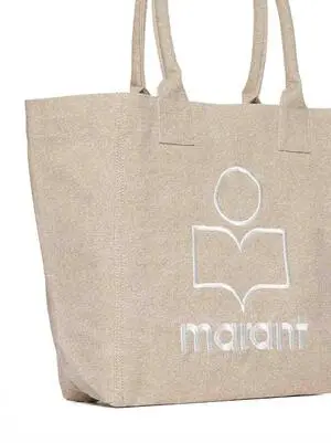 Isabel Marant Étoile Faded Cotton Tote Bag - Multicolor