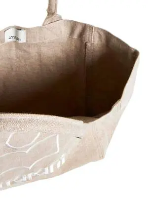 Isabel Marant Étoile Faded Cotton Tote Bag - Multicolor