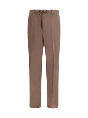 Dries Van Noten Penny Pants - Brown