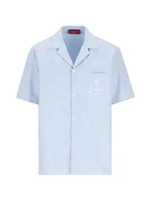 Gucci Thin Strip `disco` Bowling Shirt - Multicolor
