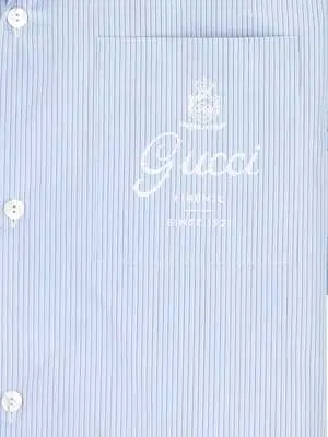 Gucci Thin Strip `disco` Bowling Shirt