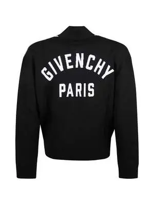 Givenchy Couture` Seam Zipped Cardigan