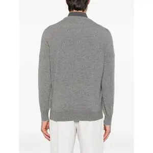 Brunello Cucinelli Cashmere Crew Neck Pullover - Gray