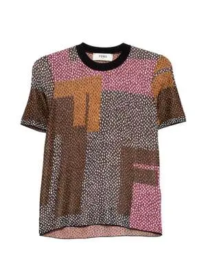 Fendi Peppered Falena` Sweater - Multicolor