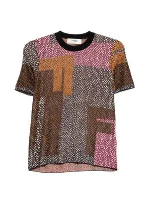 Fendi Peppered Falena` Sweater - Multicolor