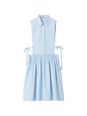 Miu Miu Cotton Shirtdress - Multicolor