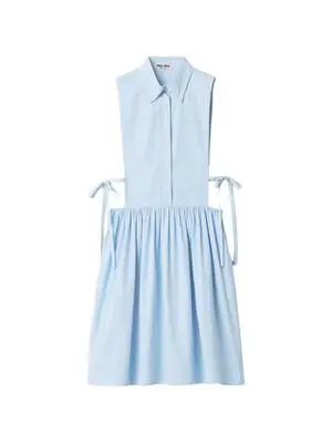 Miu Miu Cotton Shirtdress - Multicolor