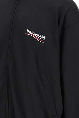 Balenciaga Logo Embroidery Sweatshirt