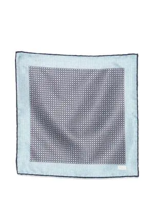 Brioni Silk Pocket Square - Multicolor