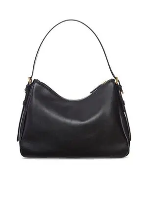 Prada Smooth Leather Shoulder Bag - Black
