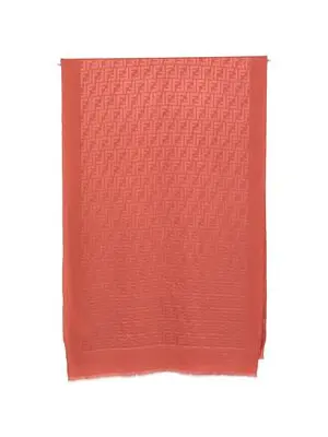 Fendi Ff Silk Stole - Multicolor