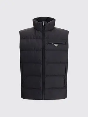 Prada Quilted Nylon Padded Vest - Black