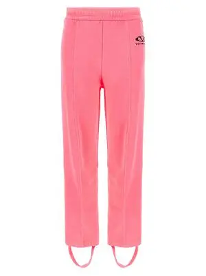 Vetements Oval Logo' Joggers - Pink