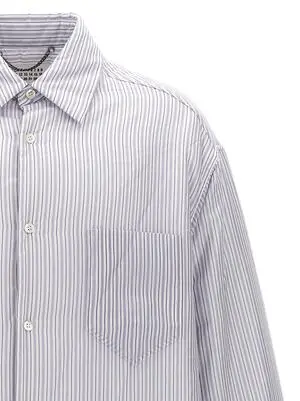 MAISON MARGIELA Striped Shirt Jacket