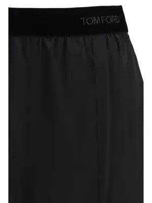 TOM FORD Stretch Silk Satin Pants