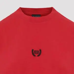 Balenciaga Medium Fit T-shirt - Red