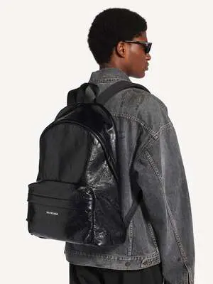 Balenciaga Explorer Backpack In Arena Leather