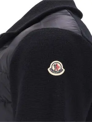 Moncler Quilted Jacket With Zip
