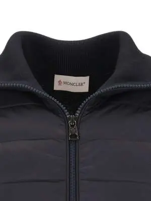 Moncler Quilted Jacket With Zip
