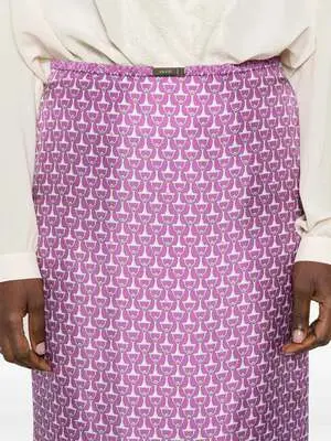 Gucci Horsebit Silk Skirt - Multicolor