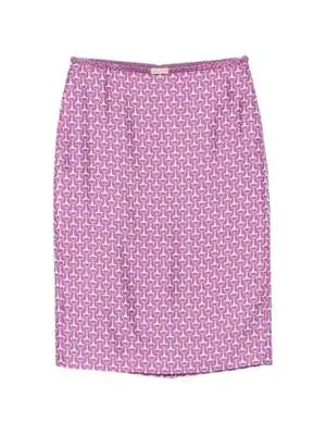 Gucci Horsebit Silk Skirt - Multicolor