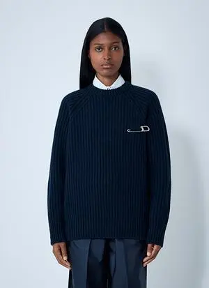 Prada Wool-and-cashmere Sweater - Blue