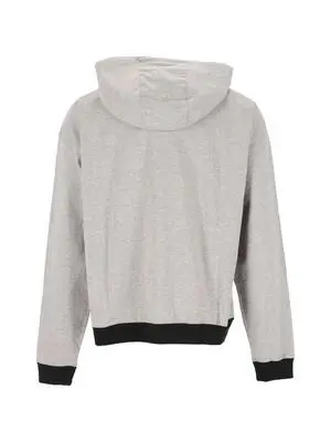 Versace Cotton Jersey Hoodie With Medusa Logo Print - Gray