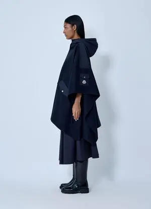 Moncler Hooded Cape