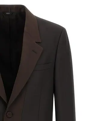 Fendi Crepe Wool Blazer