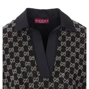 Gucci Wool Tweed Lame' Top