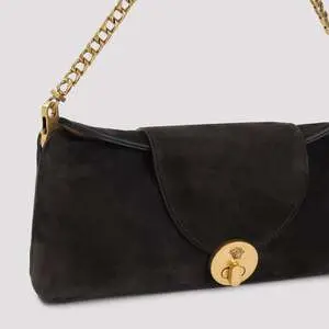 Versace Leather Cluch Bag - Brown