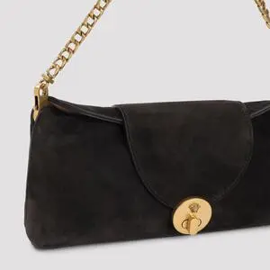 Versace Leather Cluch Bag - Brown