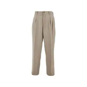 GOLDEN GOOSE Neutrals Trousers Tailored Trousers - Cream