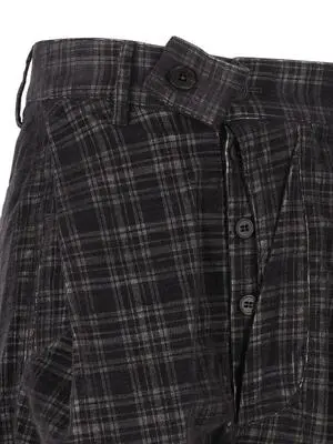 VIVIENNE WESTWOOD Drunken Cotton Pants - Gray
