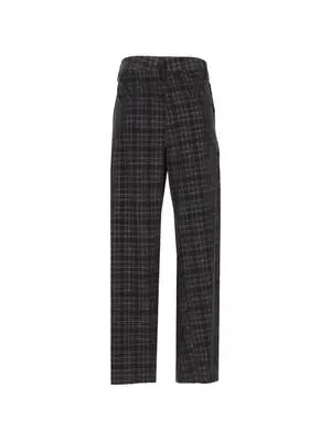VIVIENNE WESTWOOD Drunken Cotton Pants - Gray