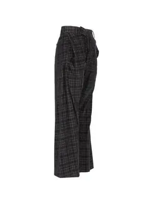 VIVIENNE WESTWOOD Drunken Cotton Pants - Gray