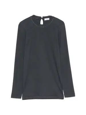 Brunello Cucinelli Cotton Crewneck Sweater