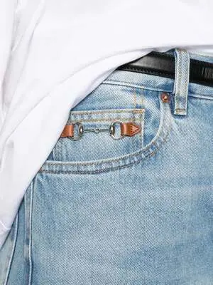 Gucci Mid Rise Flare Pants