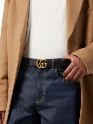 Gucci Gg Marmont Thin Belt