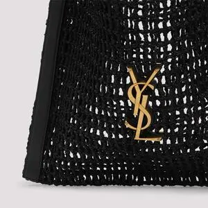 Saint Laurent Raffia Shoulder Bag