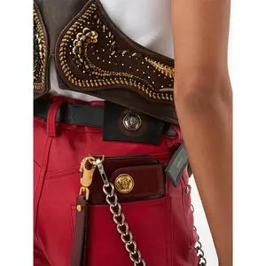Versace Trousers Straight Trousers