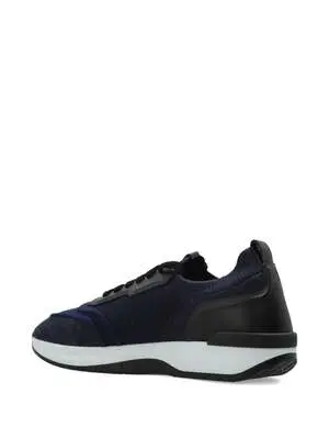 Brioni Cotton And Linen Blend Sneakers - Multicolor